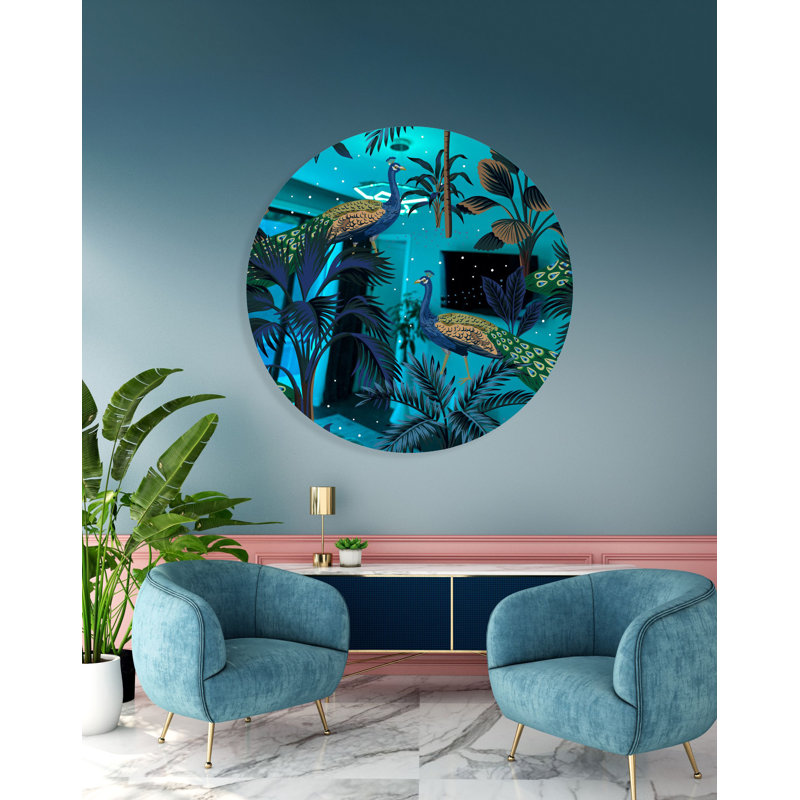 UniQstiQ Tropical Night Vintage Peacock Wall Décor | Wayfair